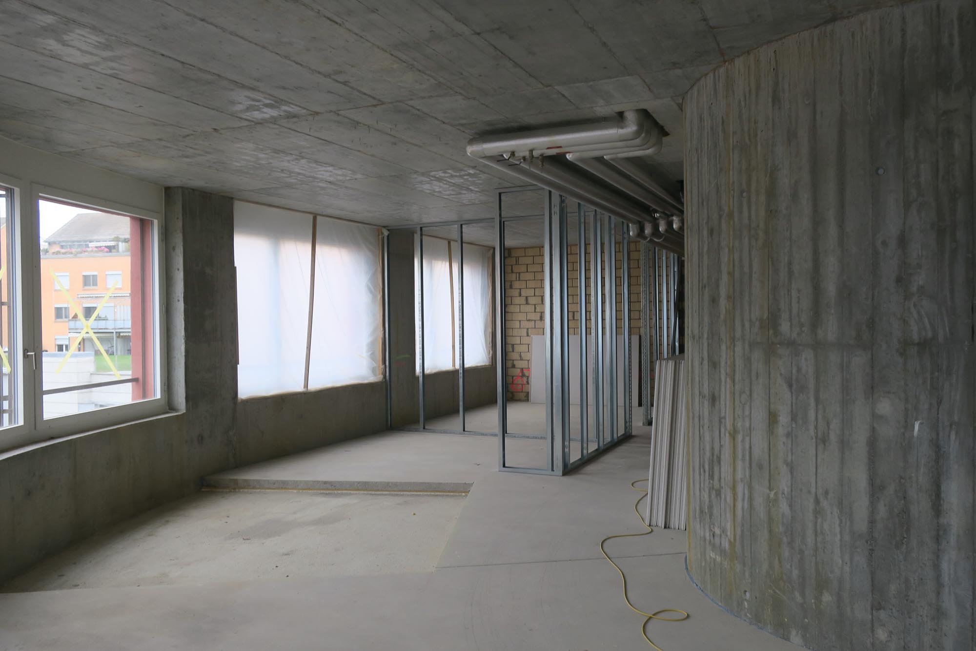 Baustart Umnutzung Zentrum Oberdorf - lilin ag